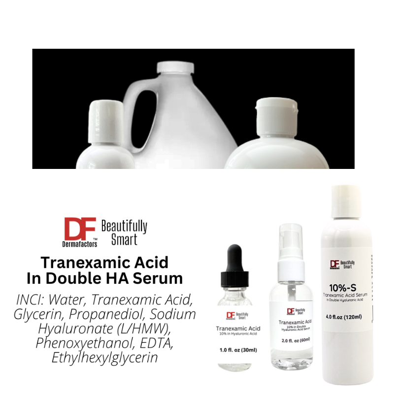 10% Tranexamic Acid Serum, in Double Hyaluronic Acid Serum - Dermafactors